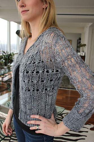 Ravelry: Madeira Lace Jacket I223 pattern by Iris Schreier