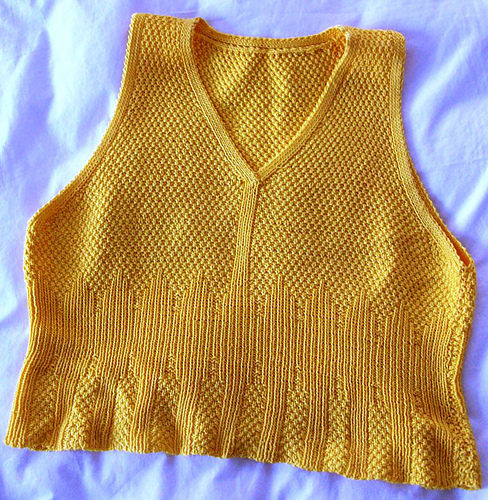 Ravelry: Linen Drape Shell pattern by Charlotte Morris