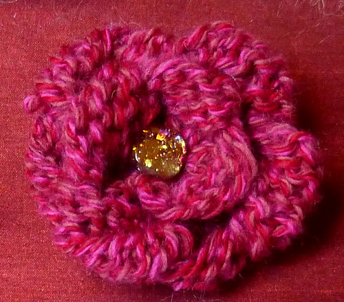 Ravelry: Sweet & Simple Knitted Rosette pattern by Eileen Vito