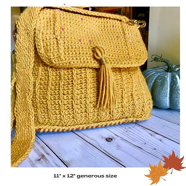 Ravelry: Topaz crossbody bag pattern by Stephanie Anderson