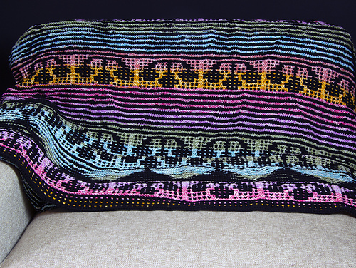 Ravelry: Mosaic Flower Afghan pattern by Sherril Steele-Carlin