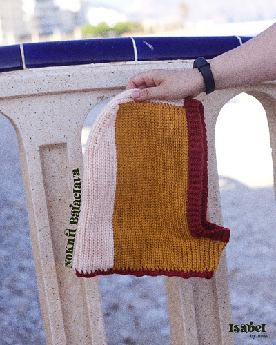 Ravelry: NoKnit Balaclava pattern by A. Rose Felipe-Allchurch