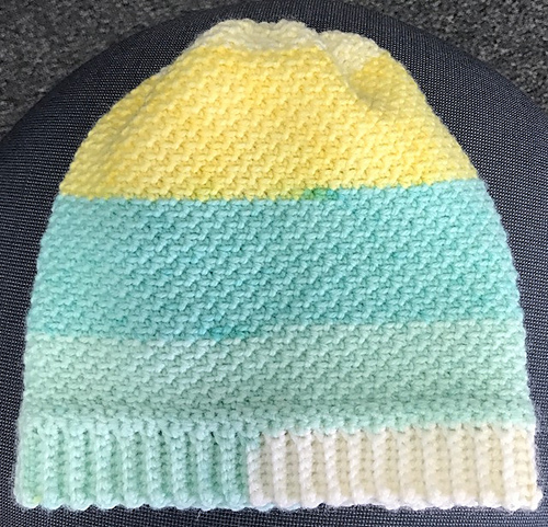 Ravelry: Seed Stitch Knit-Look Slouchy Hat pattern by Courtney Carter