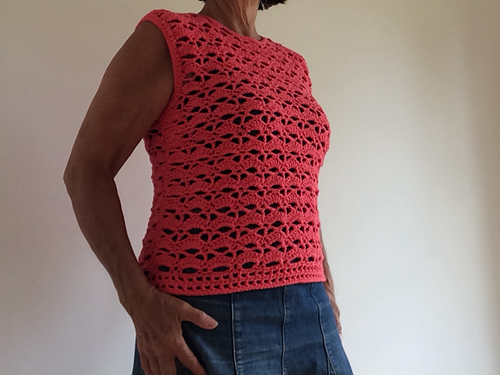 Ravelry: Sleeveless Top pattern by Wendy Yarns