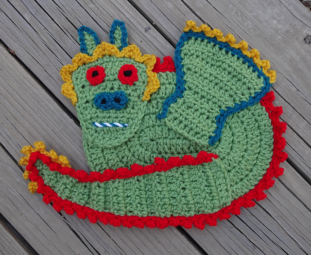 Ravelry: Friendly Dragon pattern by Ilene Stacey King