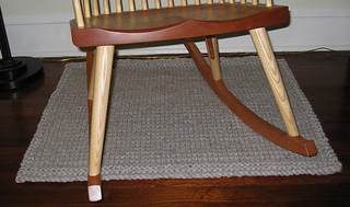 Ravelry: Knitted Rectangular Rug pattern by Kendra Rafford