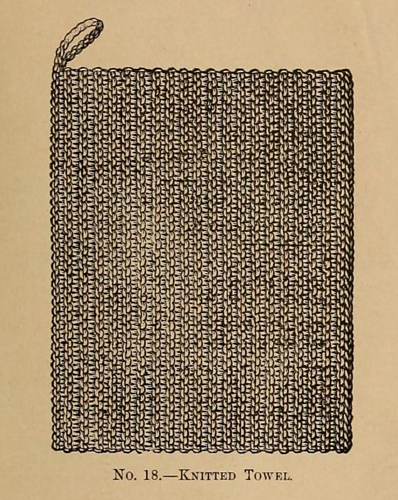 Ravelry: 1892 Victorian Knitted Towels pattern by Engineering Knits