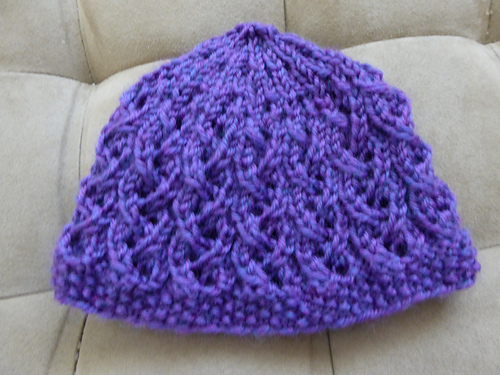 Ravelry: Braid Lace Cap pattern by Lynette Meek