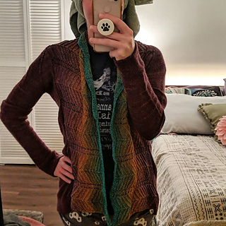 Ravelry: iswimlikeafish's Euphorbia and Mince Pie Fading Lines