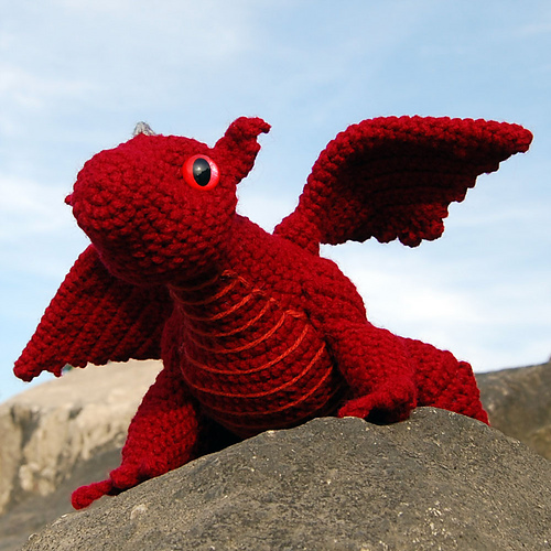 Ravelry: Amigurumi Baby Dragon pattern by Karla Fitch