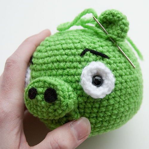 Ravelry: Angry Birds Pig pattern by Karla Fitch