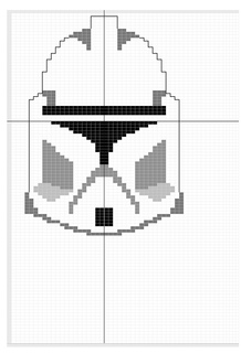 Ravelry: iuaustin's Star Wars Clone Trooper roll-neck sweater
