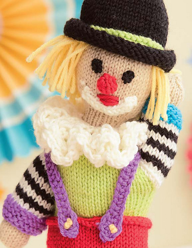 Ravelry: Happy, the Clown pattern by Irina Poludnenko