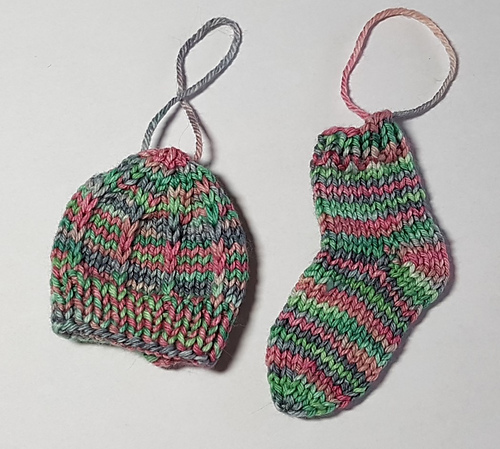 Ravelry: Mini Knitwear Ornaments pattern by Jacqueline Whyte