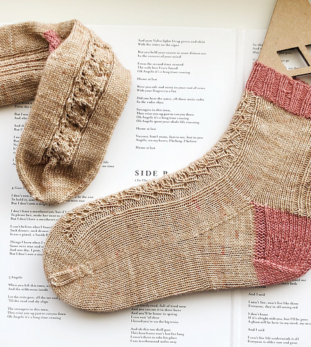 Ravelry: Angela Socks pattern by Hygge Canyon Knits