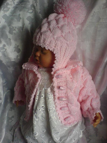 Ravelry: #68 3 Piece Jacket Set for ladies pattern by Kadie Jade