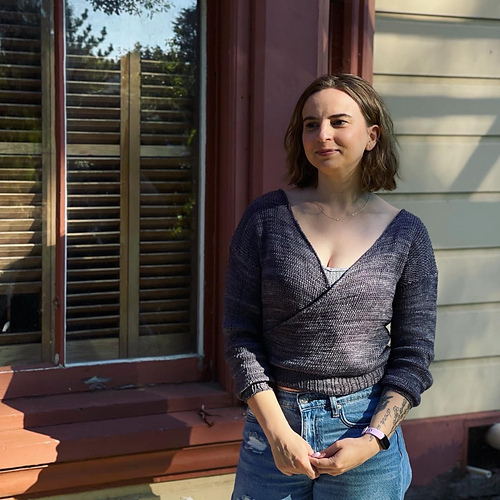 Ravelry: Aviva Wrap Top pattern by Jaime Creates