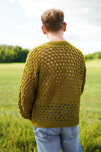 Ravelry: Look At My Holes Drop Sleeve Sweater pattern by James N Watts
