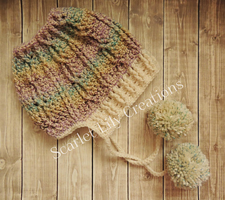 Ravelry: Messy Bun Hat with Brim pattern by Jamie Huisman