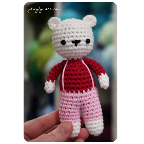 Ravelry: Val the Valentine's Day Pal pattern by Jamy Lyn Art
