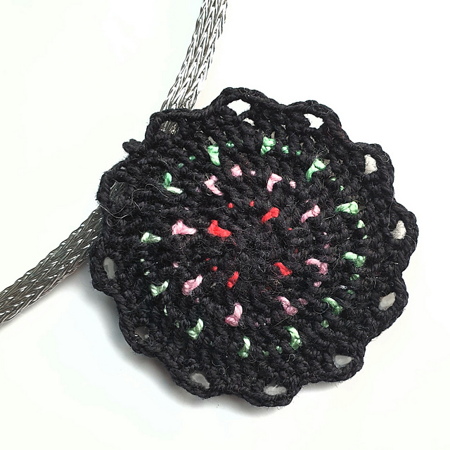 Ravelry: Firework Crochet Pendant pattern by Joanne Fowler