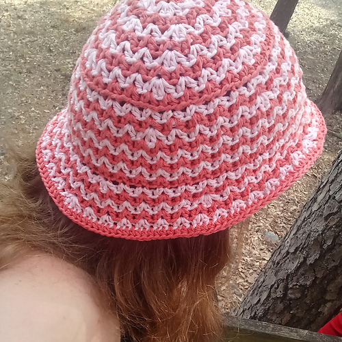 Ravelry: Vivid Bucket Hat pattern by Joanne Fowler