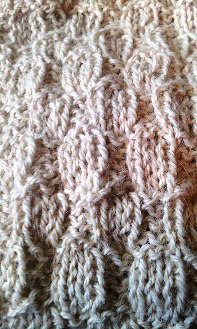 Ravelry: Knit Alpaca Basketweave Scarf pattern by Janet Marie Crafts ...