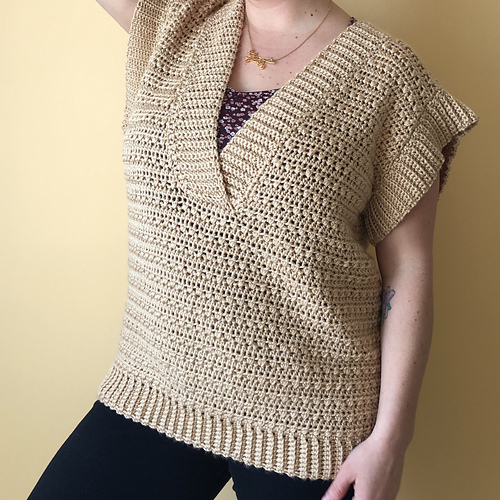 Ravelry: The Ribbet Tee pattern by Natalie @Detroit Knots