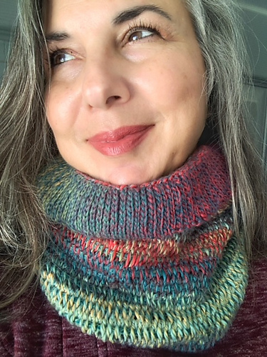 Ravelry: Woven in Time Cowl pattern by Janine Mudge | Capital Crochet
