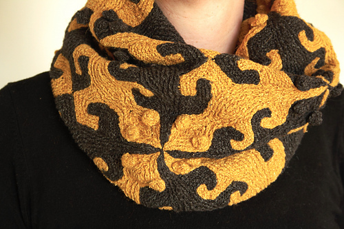 Ravelry: Tiling Lizard │ Loop pattern by Jana Huck