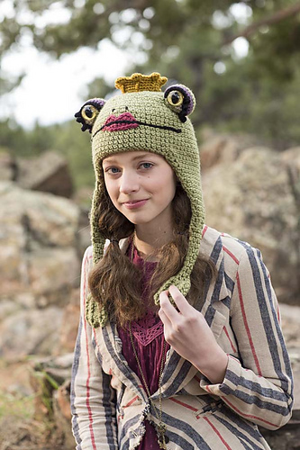 Ravelry: Frog Princess & Prince Hats pattern by Brenda K. B. Anderson