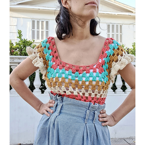 Ravelry: Top Alegría pattern by JaviHook