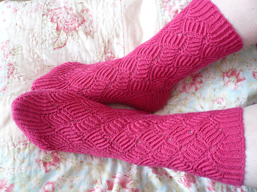 Ravelry: #10 Ripple Weave Socks pattern by Charlene Schurch