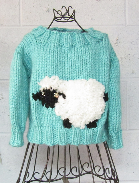 Ravelry: Little Lamb Pullover and Hat pattern by Jean Fleming