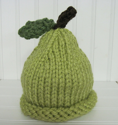 Ravelry: Ap"pare"ntly a Pear Hat pattern by Jean Fleming