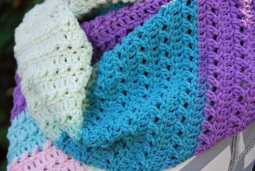 Ravelry: Asymmetrical Scarf pattern by Jeanne Steinhilber