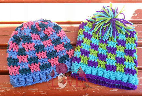 Ravelry: Bricks & Blocks Beanie pattern by Jennifer Hatch