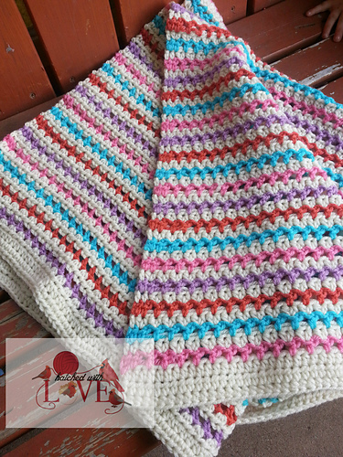 Ravelry: Easy Breezy Blanket pattern by Jennifer Hatch