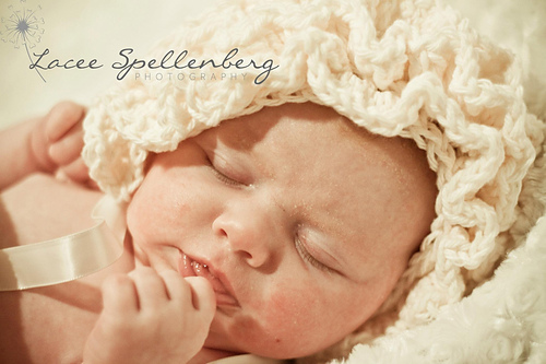 Ravelry: Ruffle Baby Bonnet pattern by Crochet by Jennifer