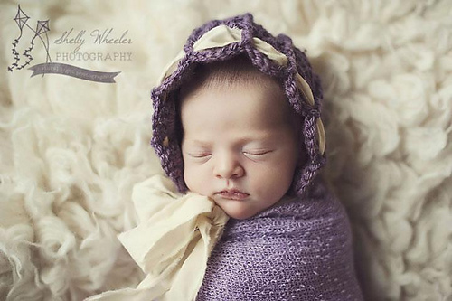 Ravelry: Ashlyn Baby Bonnet pattern by Crochet by Jennifer