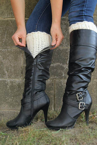 Ravelry: Chelsea Boot Cuffs pattern by Crochet by Jennifer