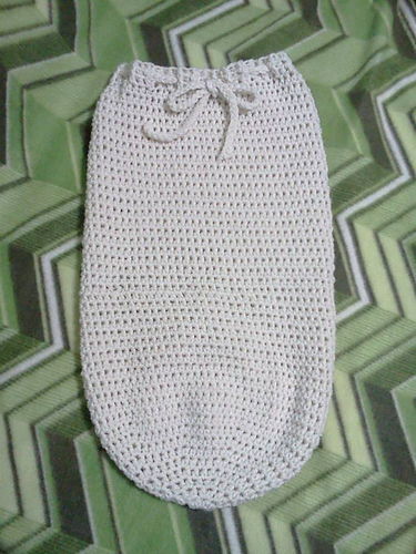 Ravelry: Basic Baby Cocoon or Swaddle Sack pattern by Crochet by Jennifer