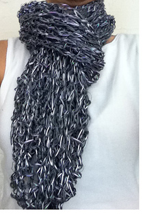 Ravelry: jennalla's reflective cycling scarf