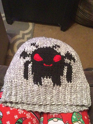 Ravelry: Baby Mothman Beanie pattern by Jennifer Borchert