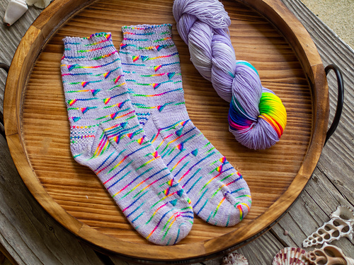 Ravelry: Pool Party Socks pattern by Jennifer Owens