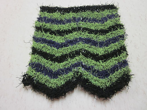 Ravelry: Spooky Stripes Scrubby pattern by Michele Wilcox