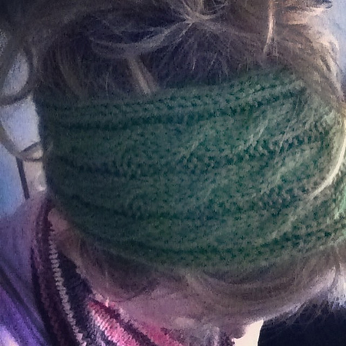 Ravelry: Happiness in Threes Headband pattern by Jenn Sheelen