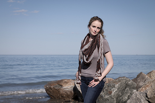 Ravelry: Bride by the Sea Shawl pattern by Jenn Sheelen