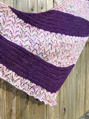 Ravelry: Rustic Elegance Shawl pattern by Jenn Sheelen