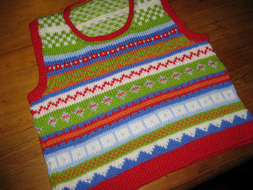 Ravelry: Baby Fair Isle pattern by Jean Guirguis